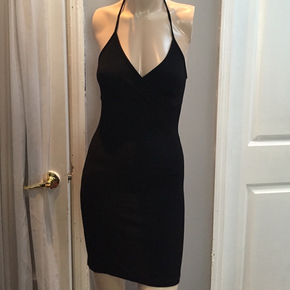 Opera | Dresses | Opera Little Black Halter Dress | Poshmark